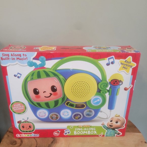 CoComelon | Toys | Cocomelon My First Singalong Toddler Boombox With ...